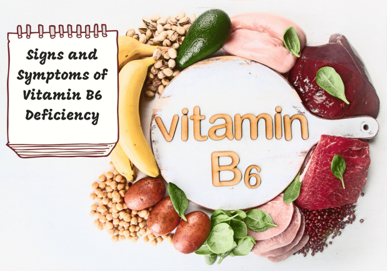 Signs and Symptoms of Vitamin B6 Deficiency - Natural Food Series